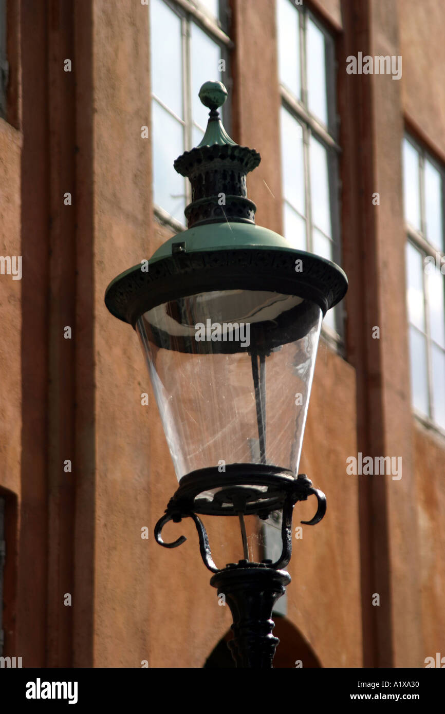 Lampost in Copenhagen Denmark Stock Photo - Alamy