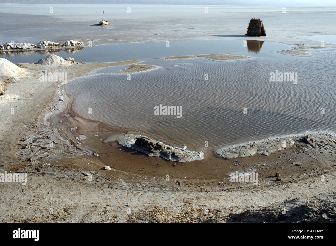 Chott el Jerid lake in Tunisia Stock Photo - Alamy