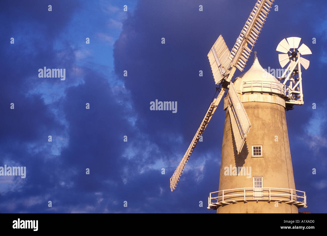 Denver windmill Downham market Norfolk England Stock Photo - Alamy
