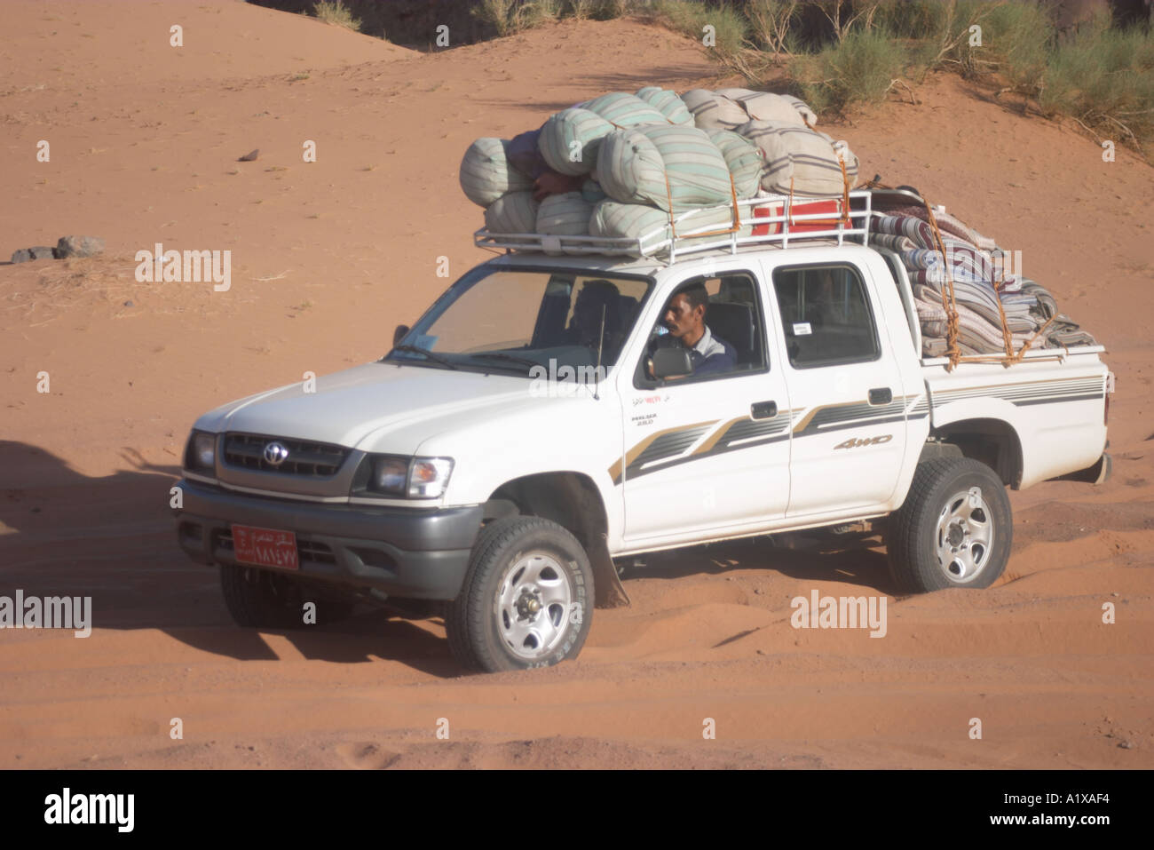 4x4 Toyota Landcruiser Vehicles in the Desert of Sin Sinai Peninsula ...