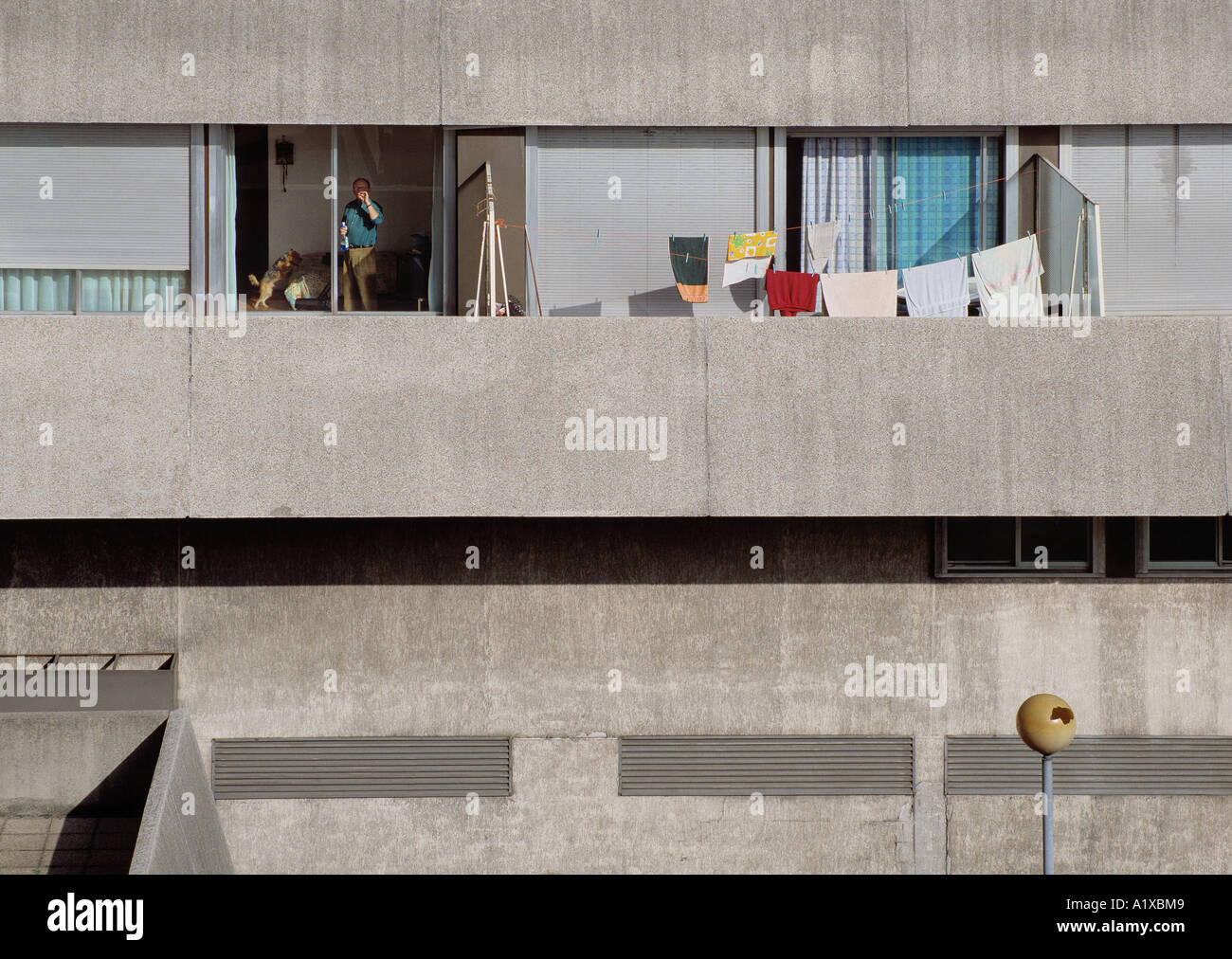 Concrete Utopia, Paris Stock Photo - Alamy