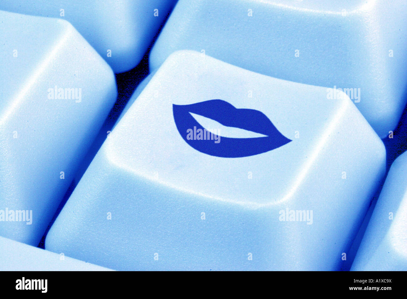 key with lips Stock Photo - Alamy