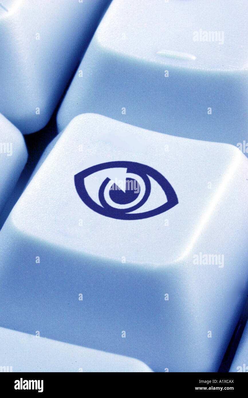 key with an eye Stock Photo - Alamy