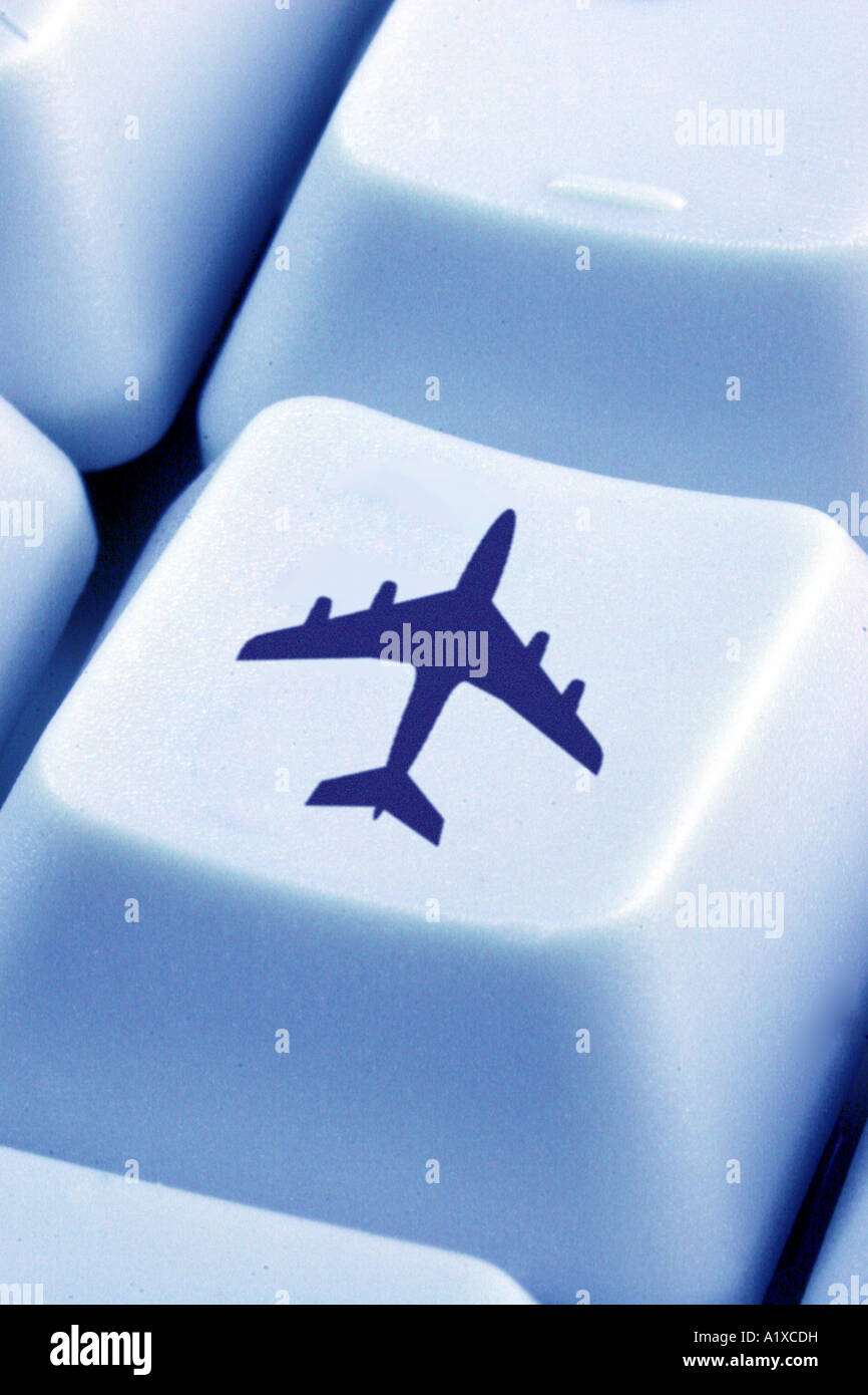 key with an aeroplane Stock Photo - Alamy