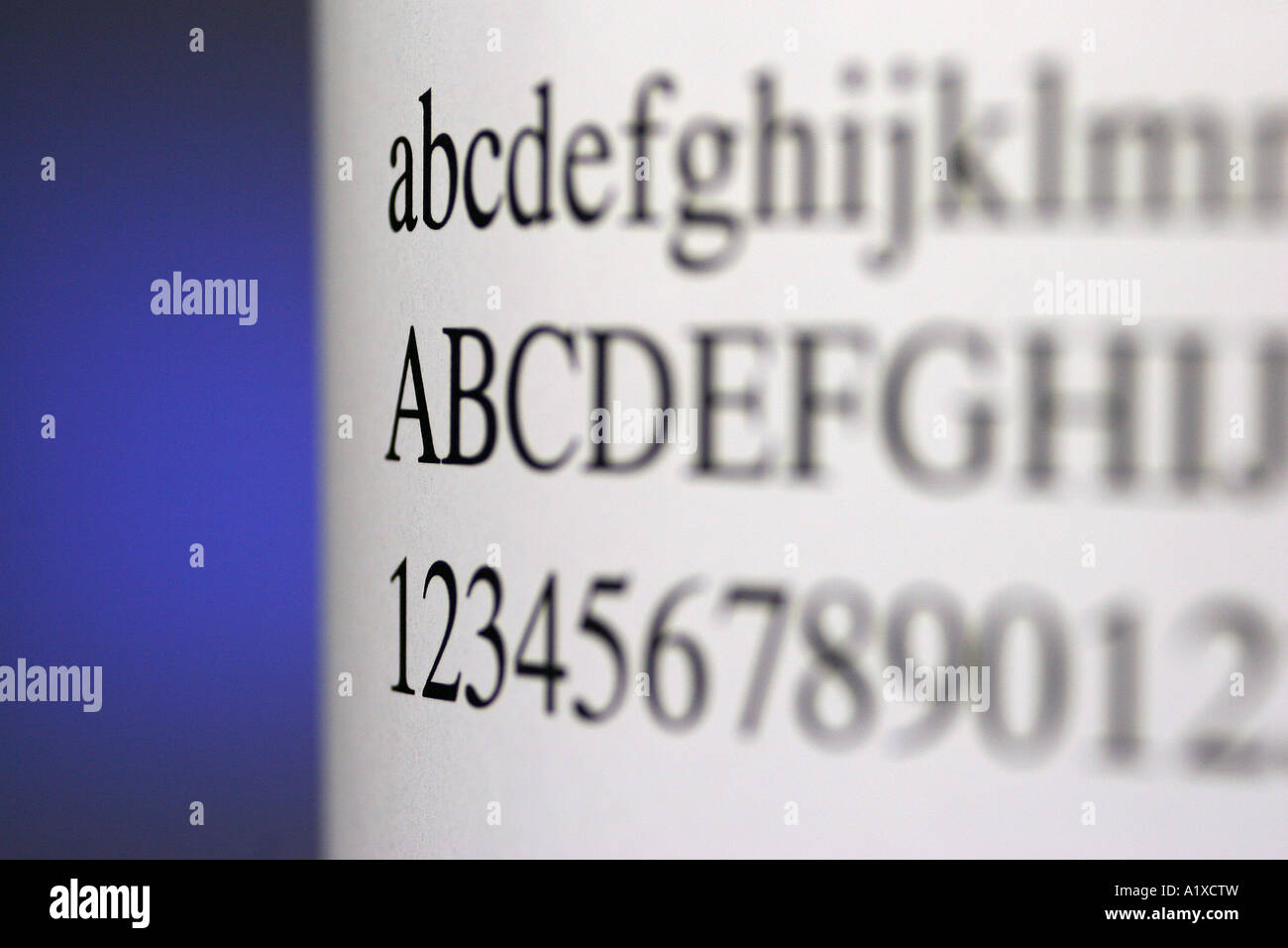 letters and numbers Stock Photo - Alamy