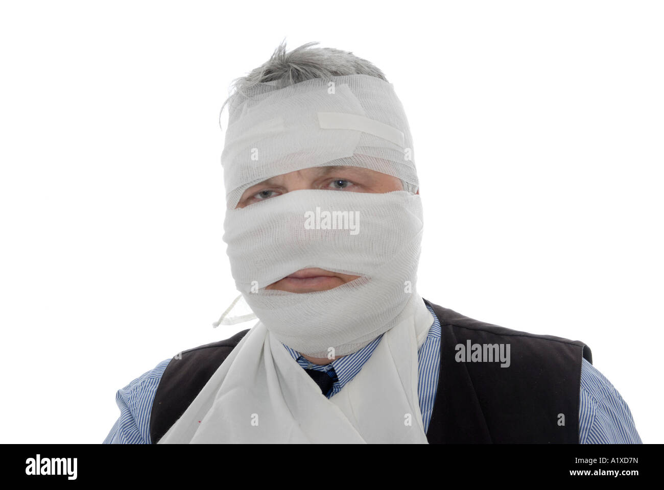 Bandages person covered hi-res stock photography and images - Alamy