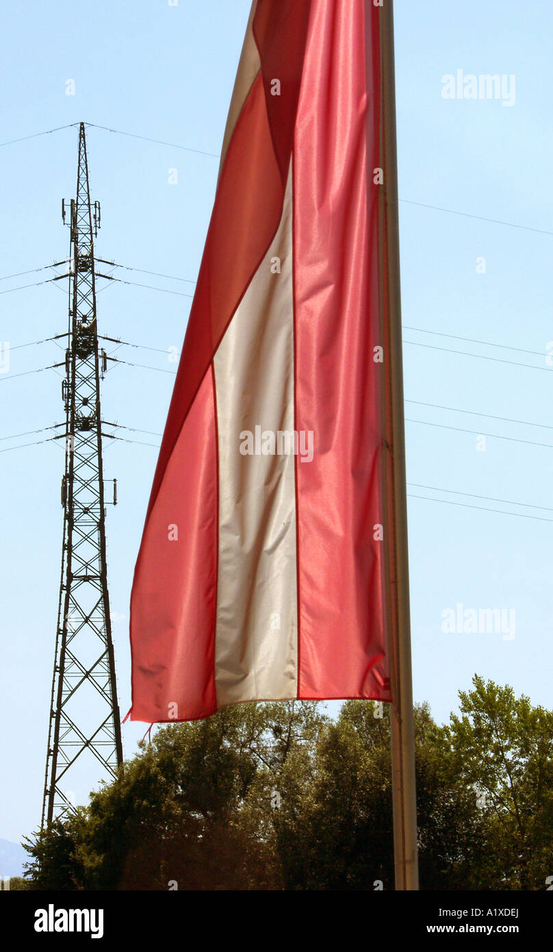 Pipeline with flags europe hi-res stock photography and images - Alamy