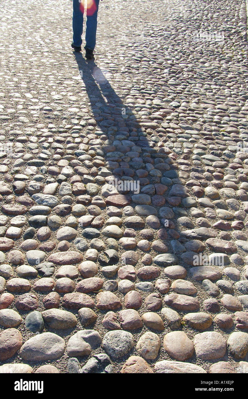 Paved crossroads hi-res stock photography and images - Alamy