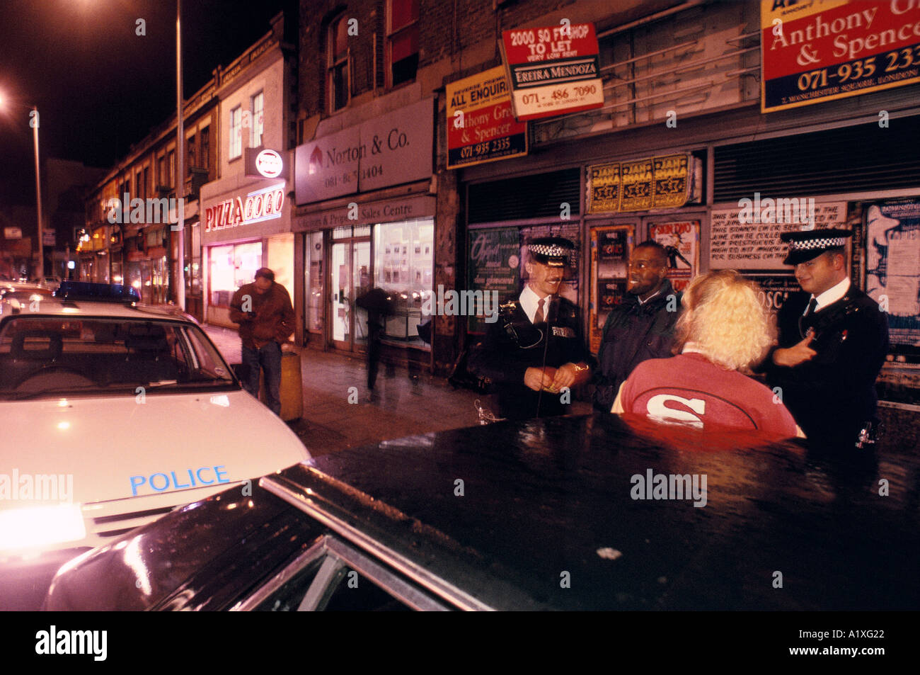 Tottenham police officers hi-res stock photography and images - Alamy