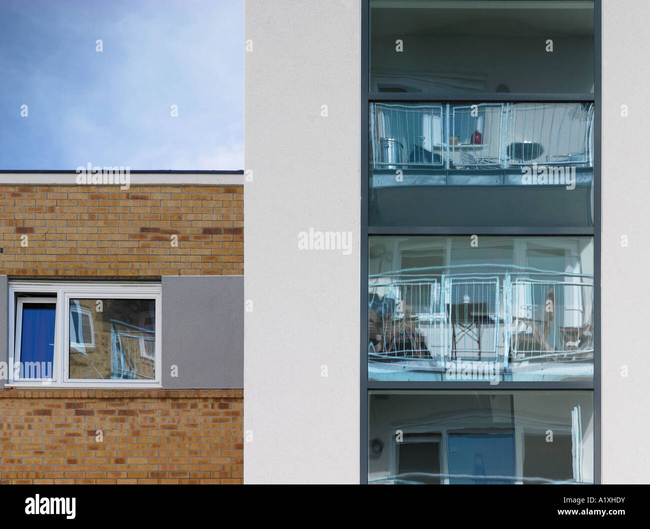 Iconica residential development, 90-94 Broadway, Ealing, London. Facade ...