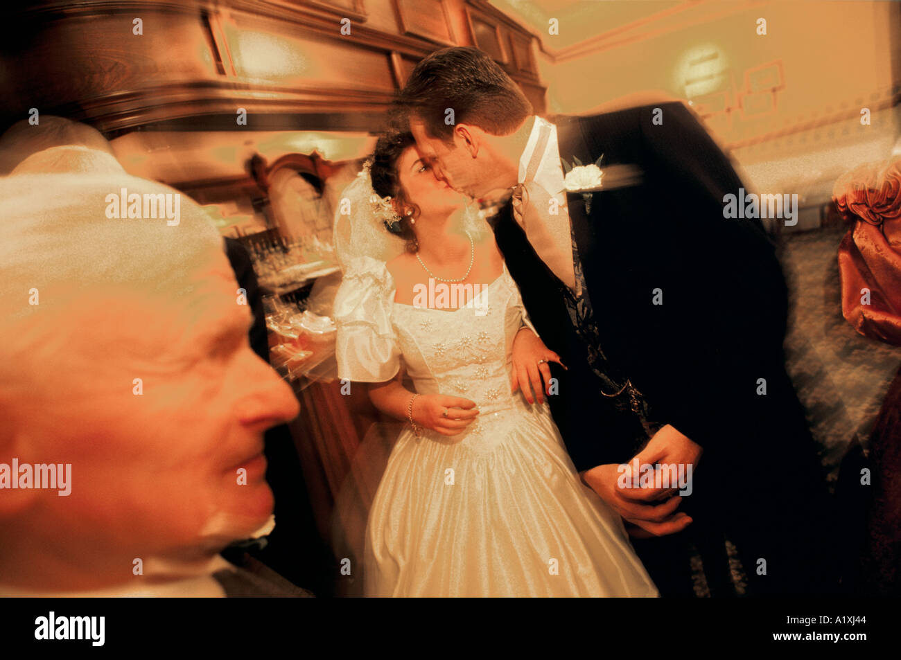 WEDDING OF MARSHA GODWIN JAMES STEVENTON. Saint Alphage Church Solihull ...