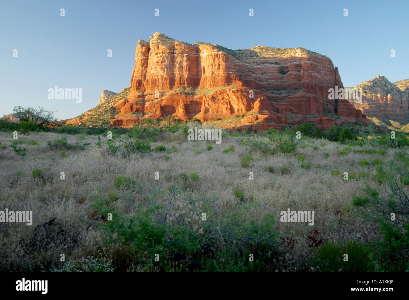 Red rock country at Sedona in the Arizona high desert USA Stock Photo ...