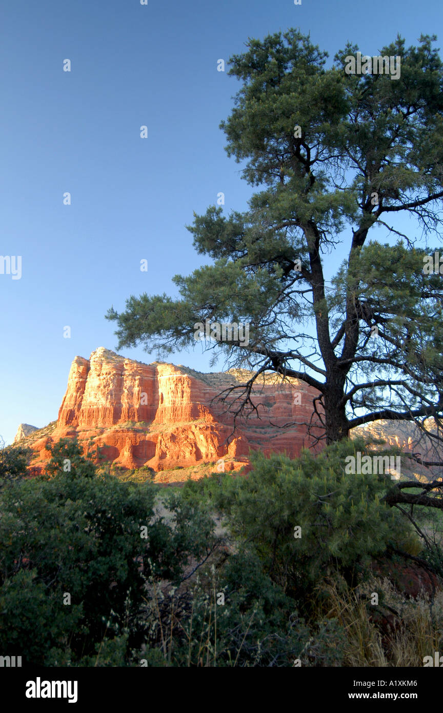Red rock country at Sedona in the Arizona high desert USA Stock Photo ...