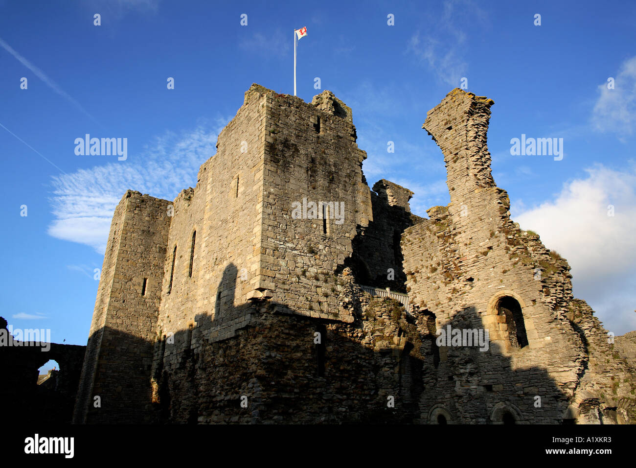 Middleham castle North Yorkshire England UK Stock Photo - Alamy