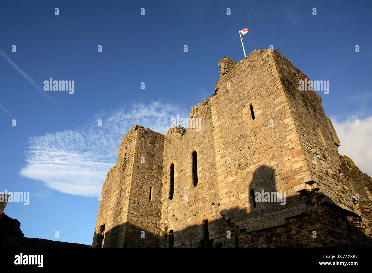 Middleham castle North Yorkshire England UK Stock Photo - Alamy