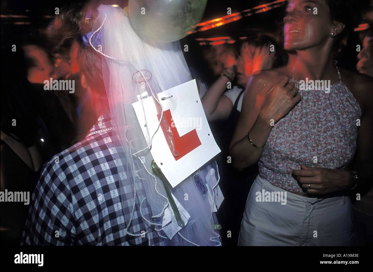Hen Night Tenby Wales The infamous L plate being wornby the bride to be ...