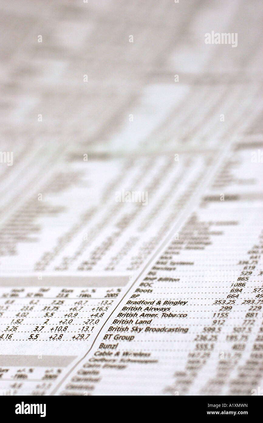 Stock market barometer hi-res stock photography and images - Alamy