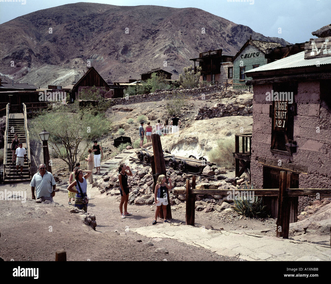 Calico silver mine ghost town hi-res stock photography and images - Alamy