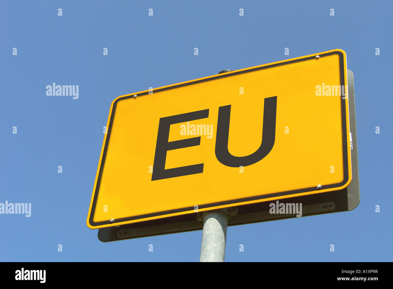 german road sign, EU Stock Photo - Alamy
