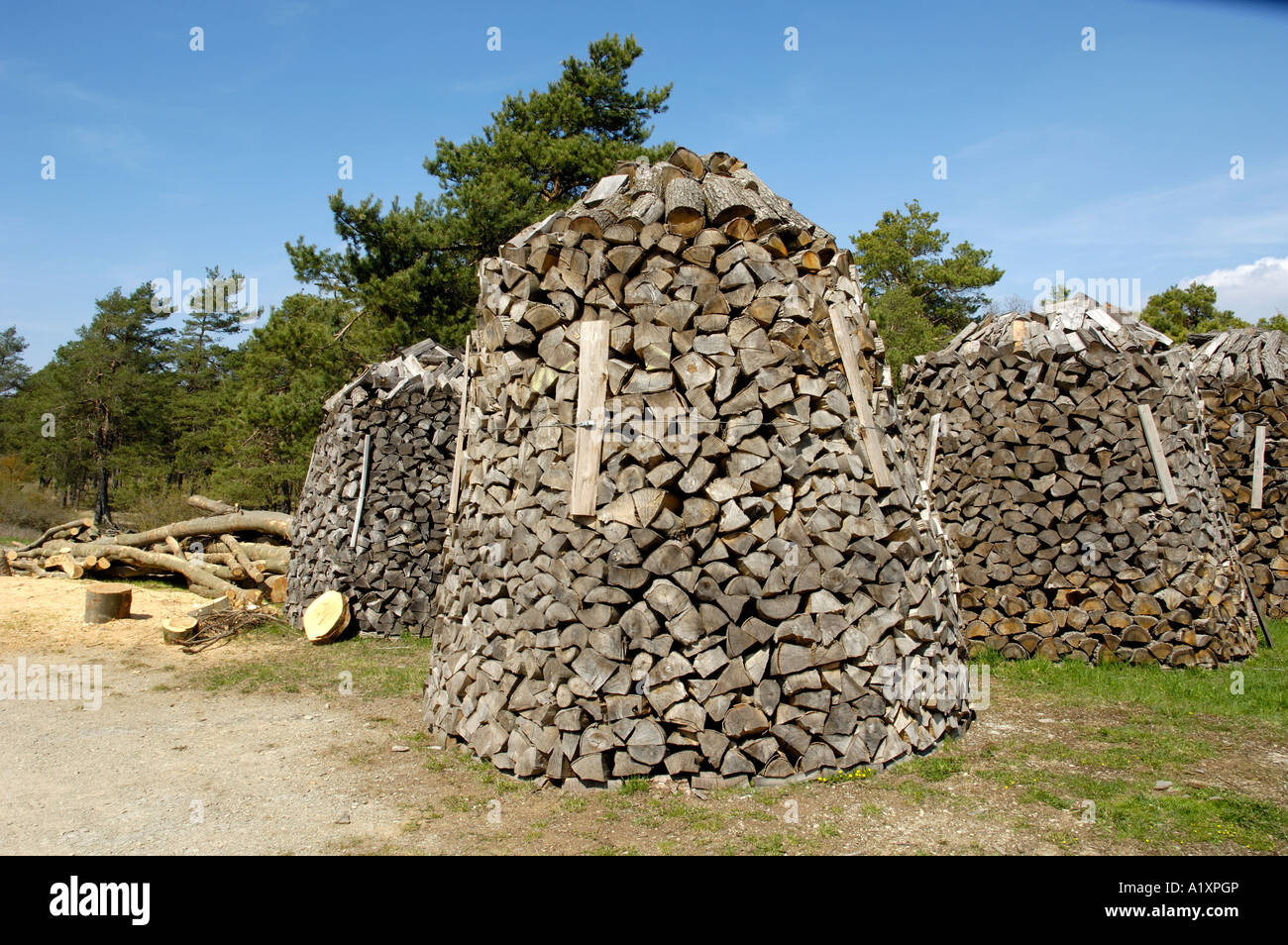 Holz lagerplatz hi-res stock photography and images - Alamy