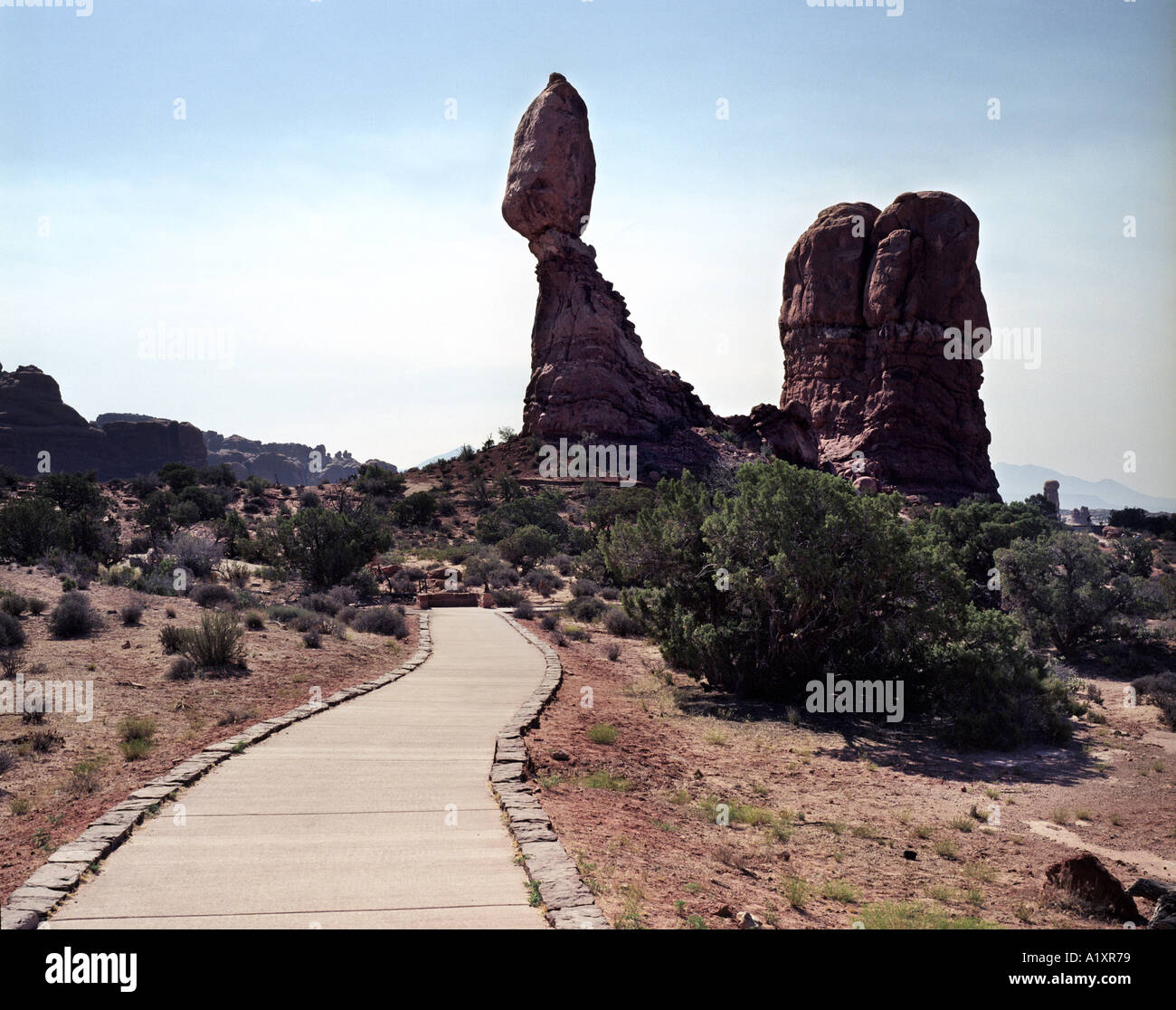 Moab canyon pathway hi-res stock photography and images - Alamy