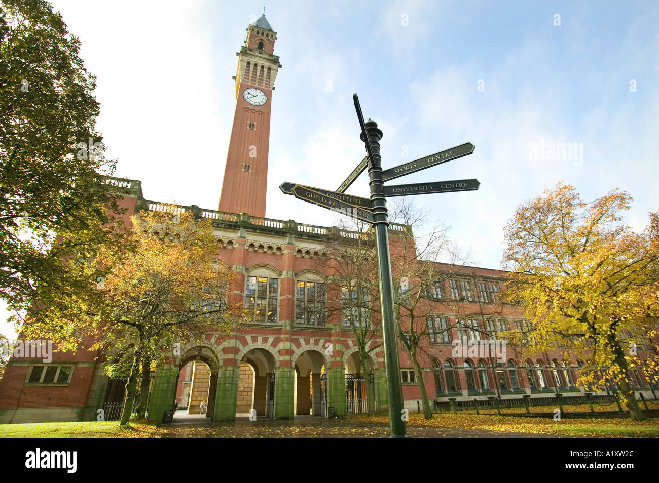 Birmingham university clock tower hi-res stock photography and images ...
