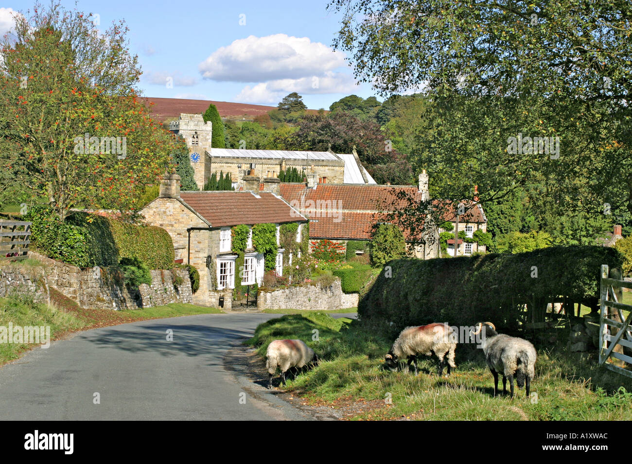 Lastingham church north yorkshire hi-res stock photography and images ...
