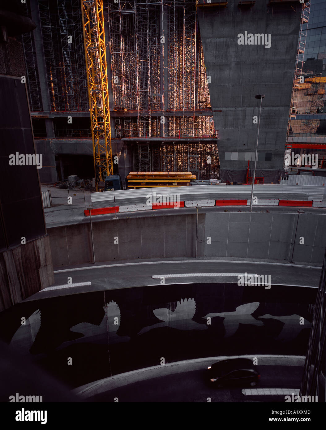 Paris france construction site road hi-res stock photography and images ...