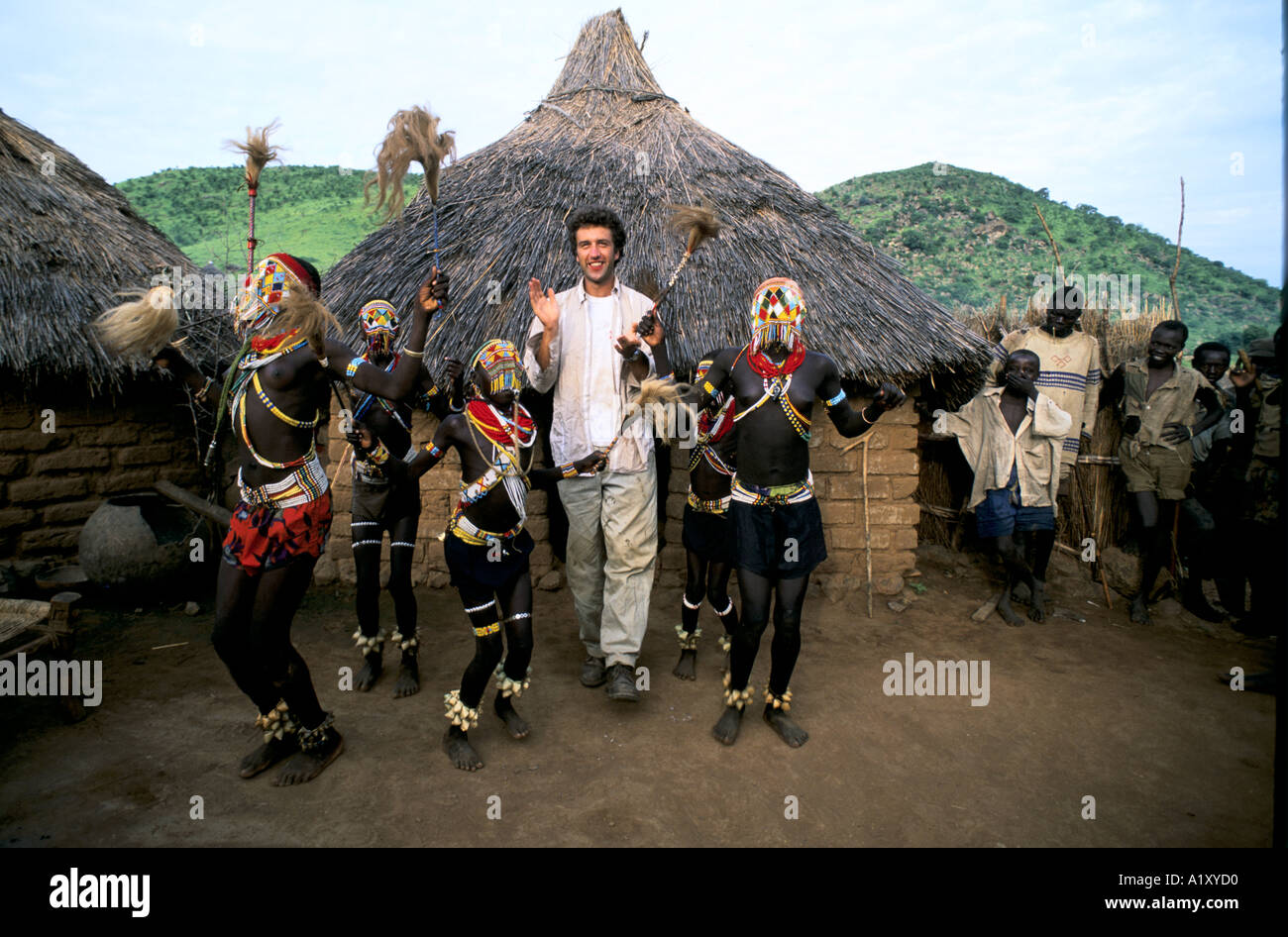 Nuba tribe hi-res stock photography and images - Alamy