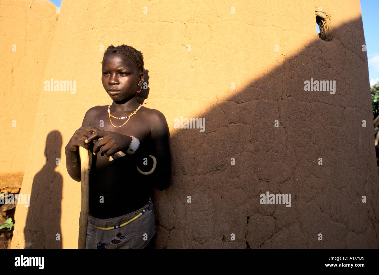 Nuba tribe hi-res stock photography and images - Alamy