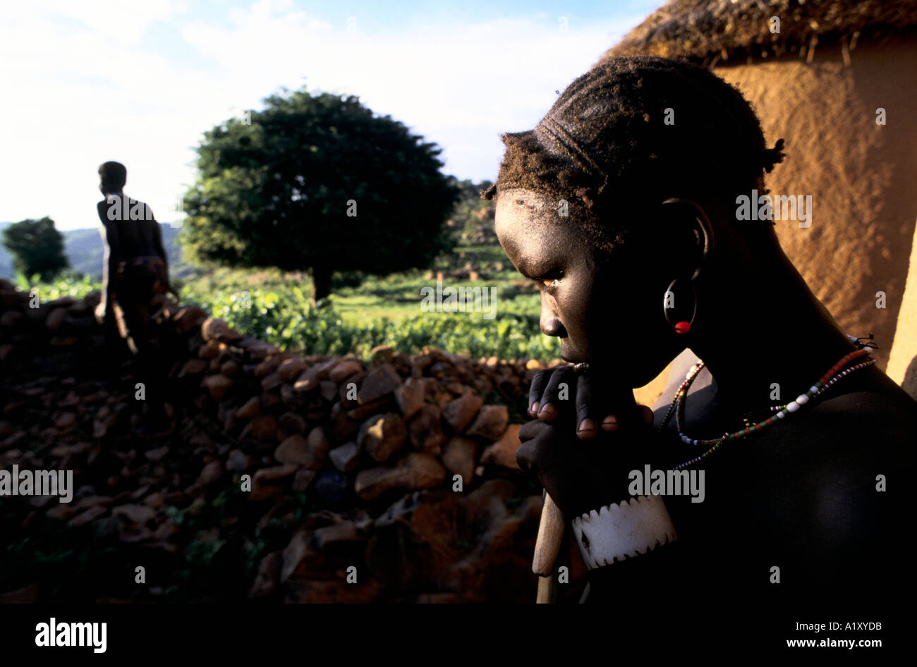 Nuba tribe sudan hi-res stock photography and images - Alamy