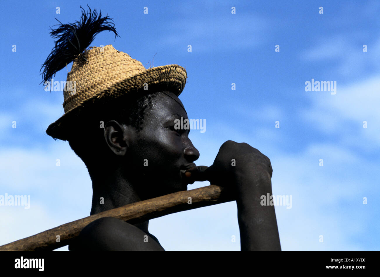 Nuba tribe hi-res stock photography and images - Alamy