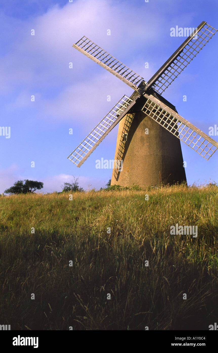 Bembridge Windmill owned by the National Trust Isle of Wight Hampshire ...