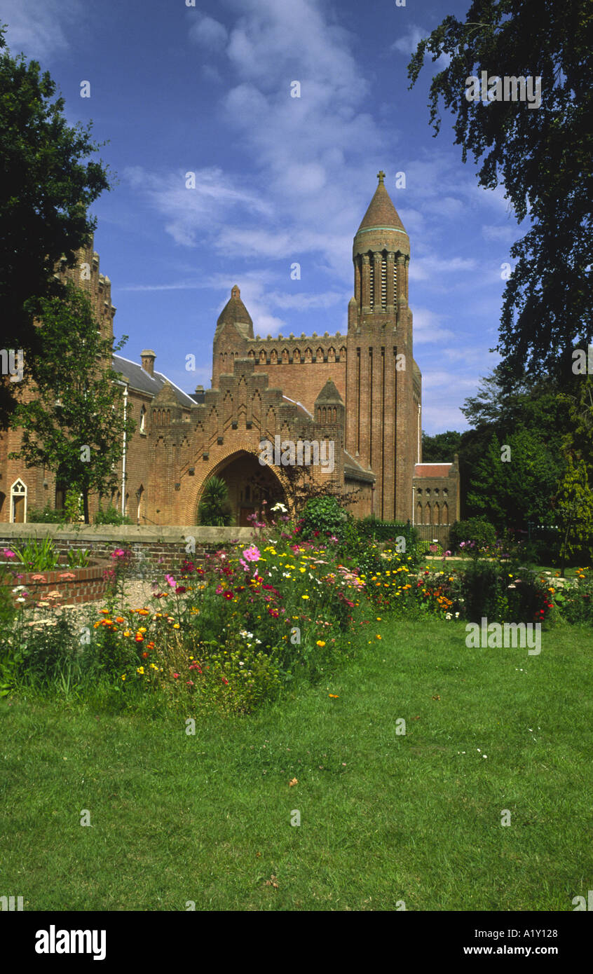 Quarr abbey monastery hi-res stock photography and images - Alamy