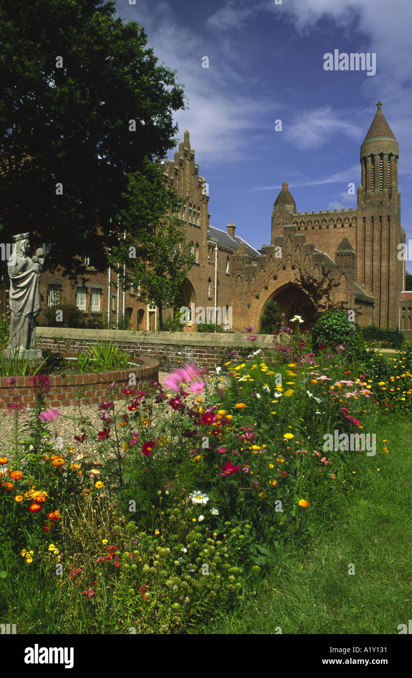 Benedictine Church of Quarr Abbey at Ryde Isle of Wight Hampshire ...