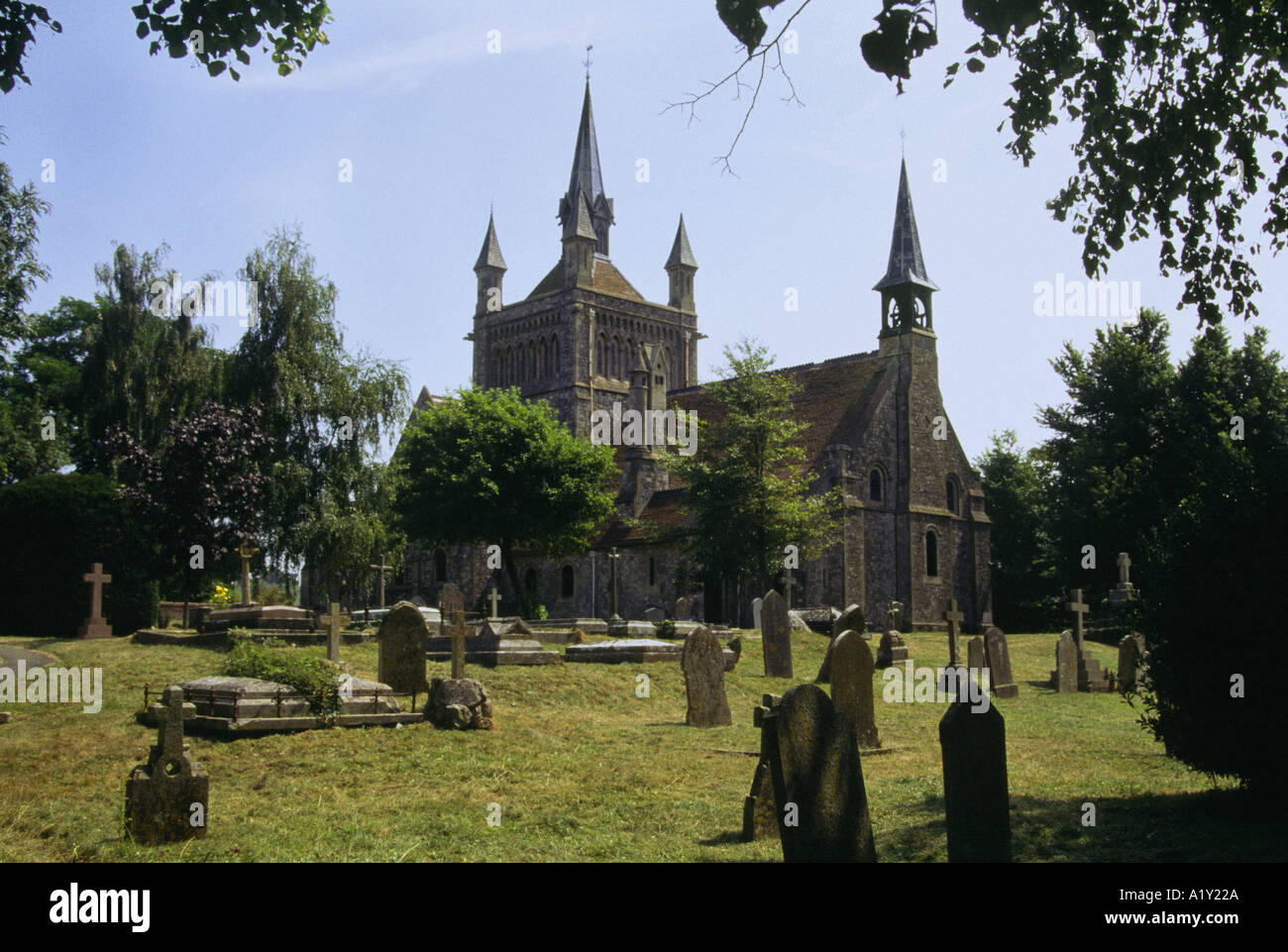 St Mildred's Church at Whippingham on the Isle of Wight England UK ...