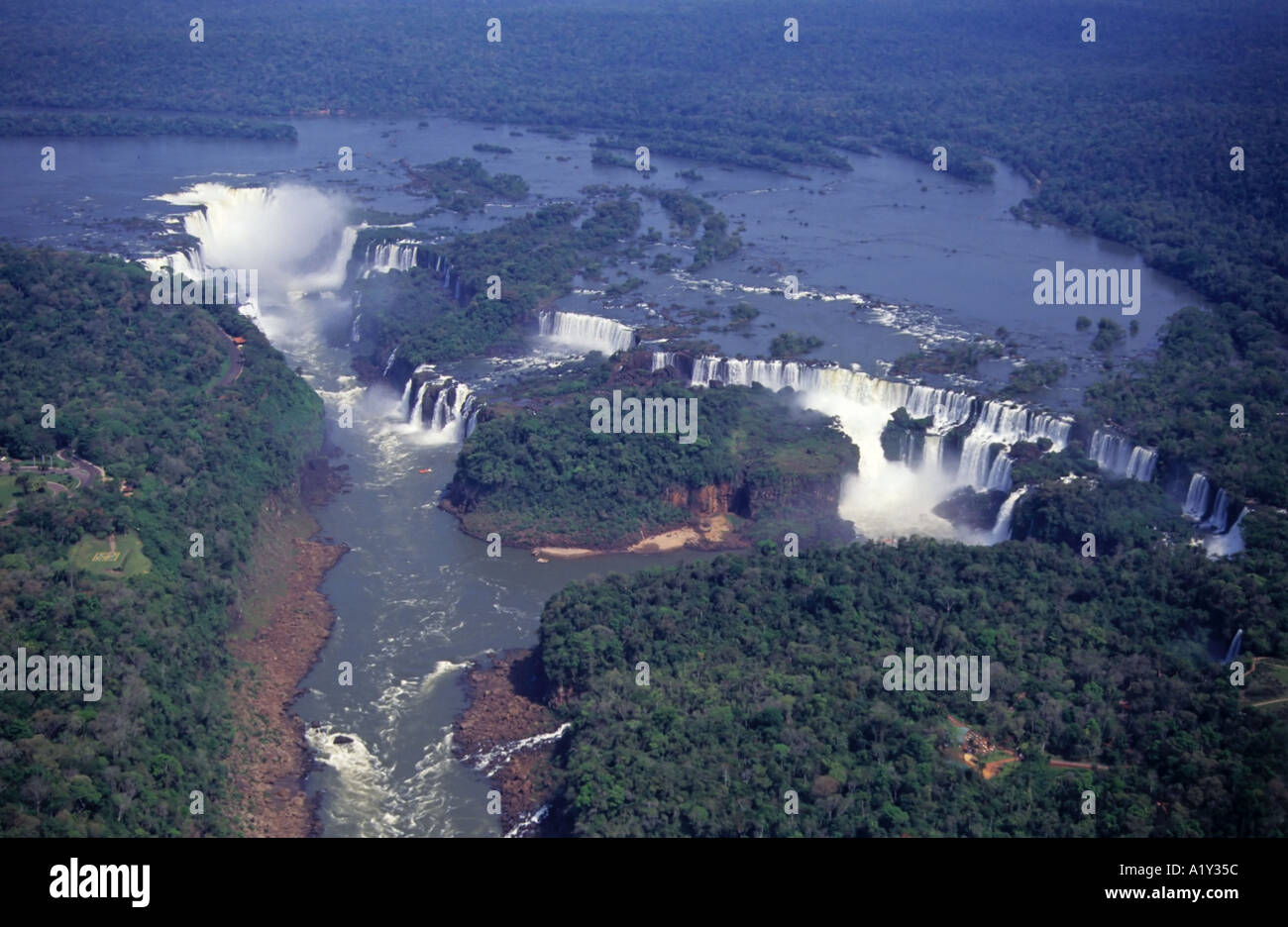 Iguazu fall iguacu aerial hi-res stock photography and images - Alamy