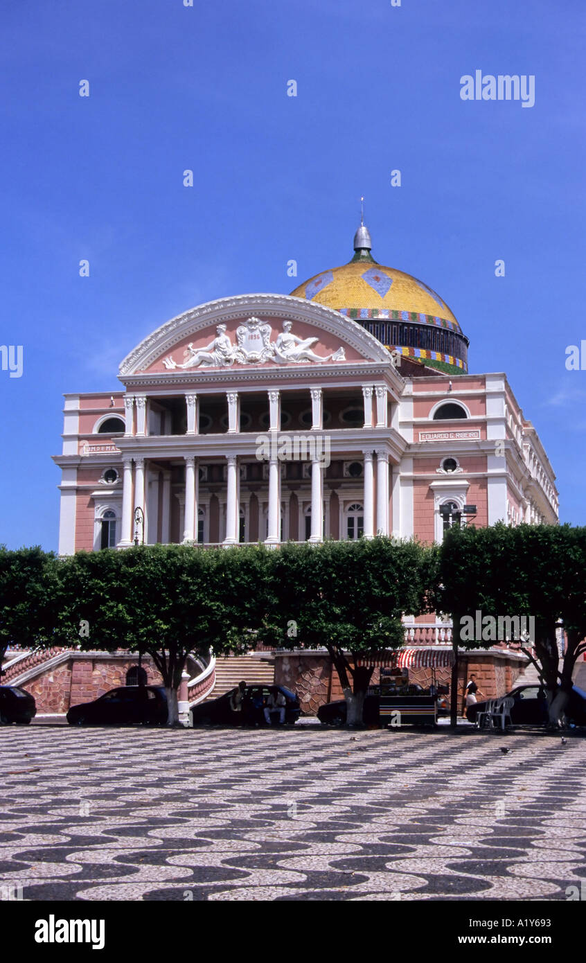 Teatro Amazonas, Manaus Opera House, Brazil Stock Photo - Alamy