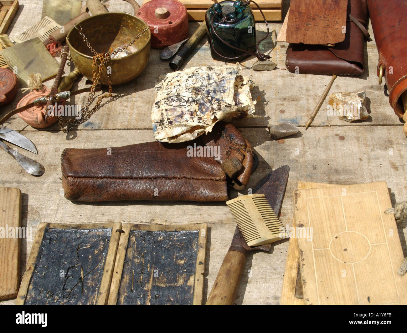 Roman tools UK 2004 Stock Photo - Alamy
