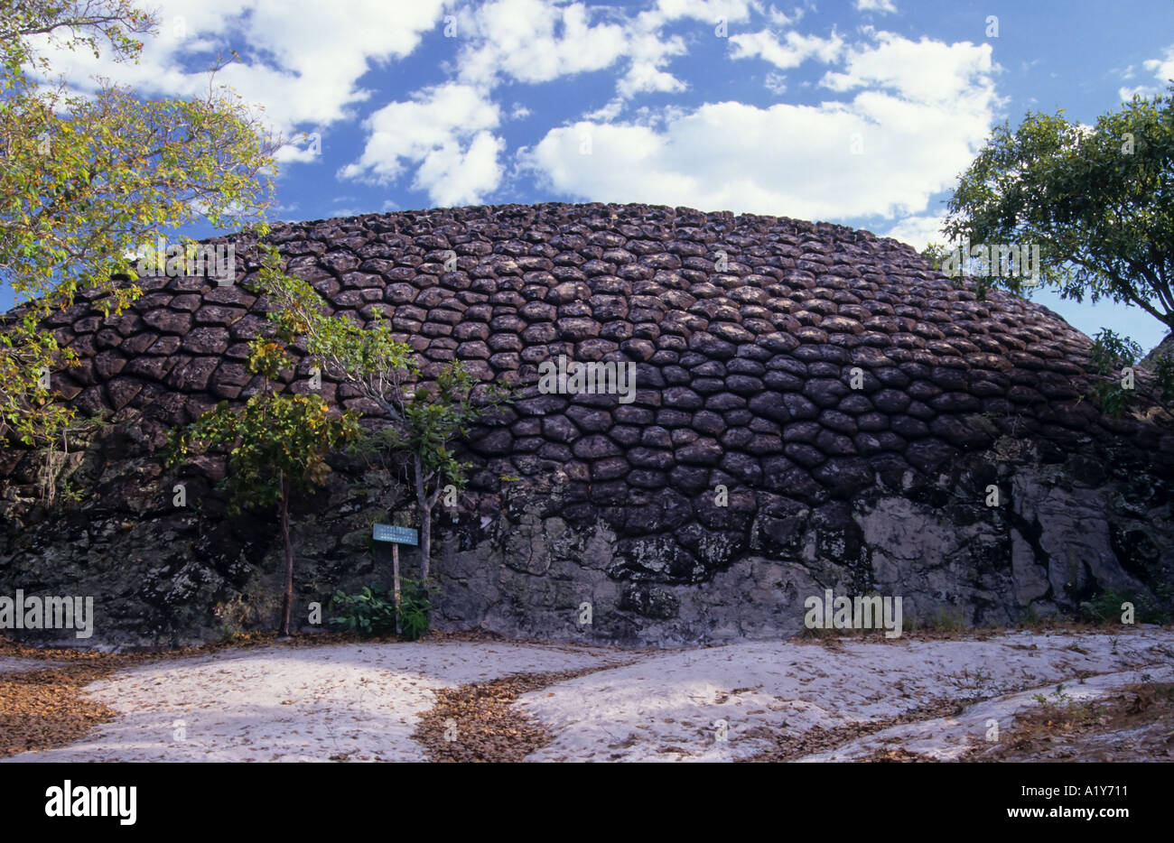 Weird rock formations, Sete Cidades NP, Brazil Stock Photo - Alamy