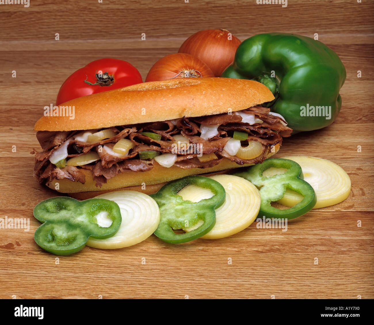 cheese cheesesteak sandwich wafer thin slices beef mushrooms onions ...