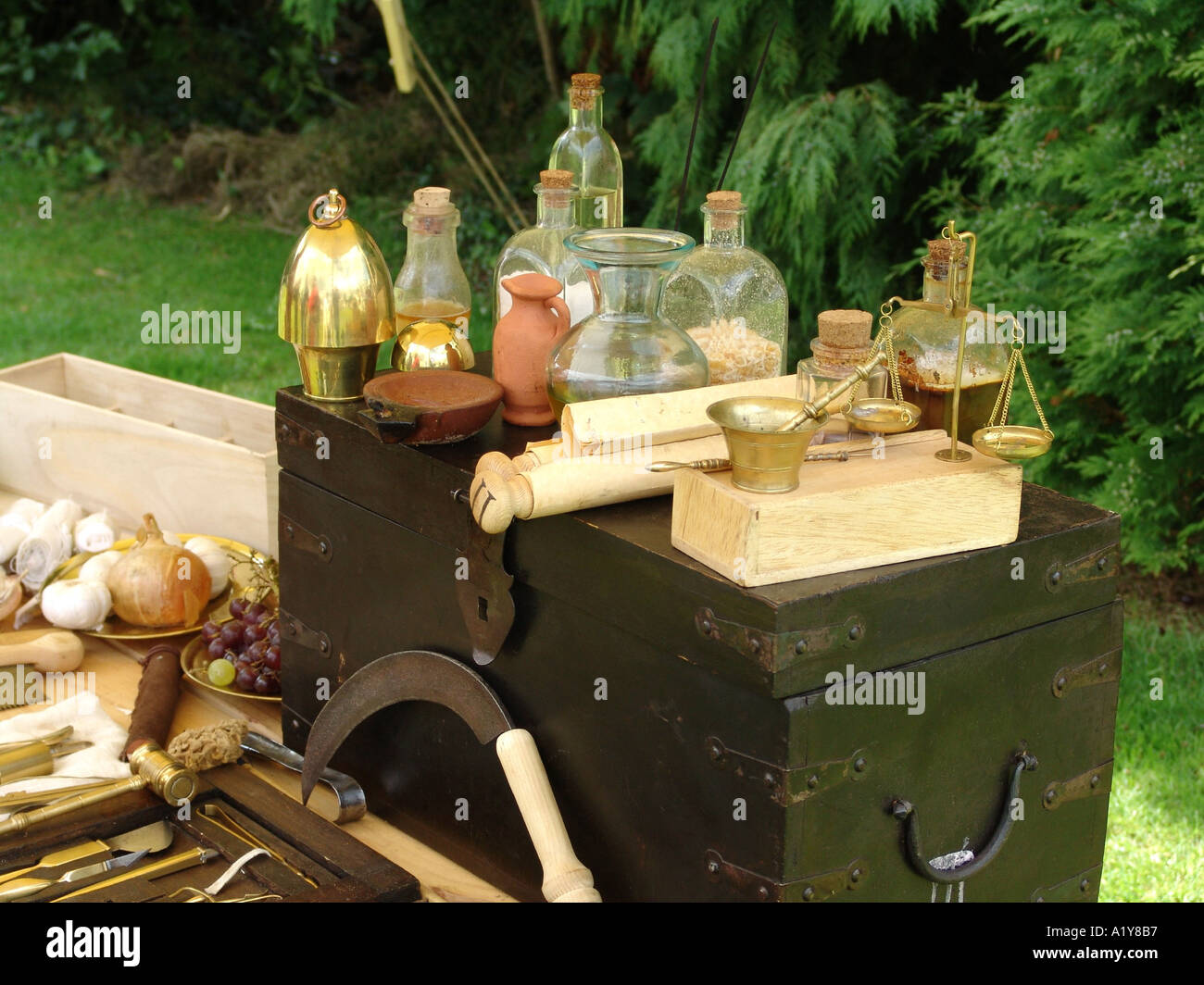 Roman medicine UK 2004 Stock Photo - Alamy