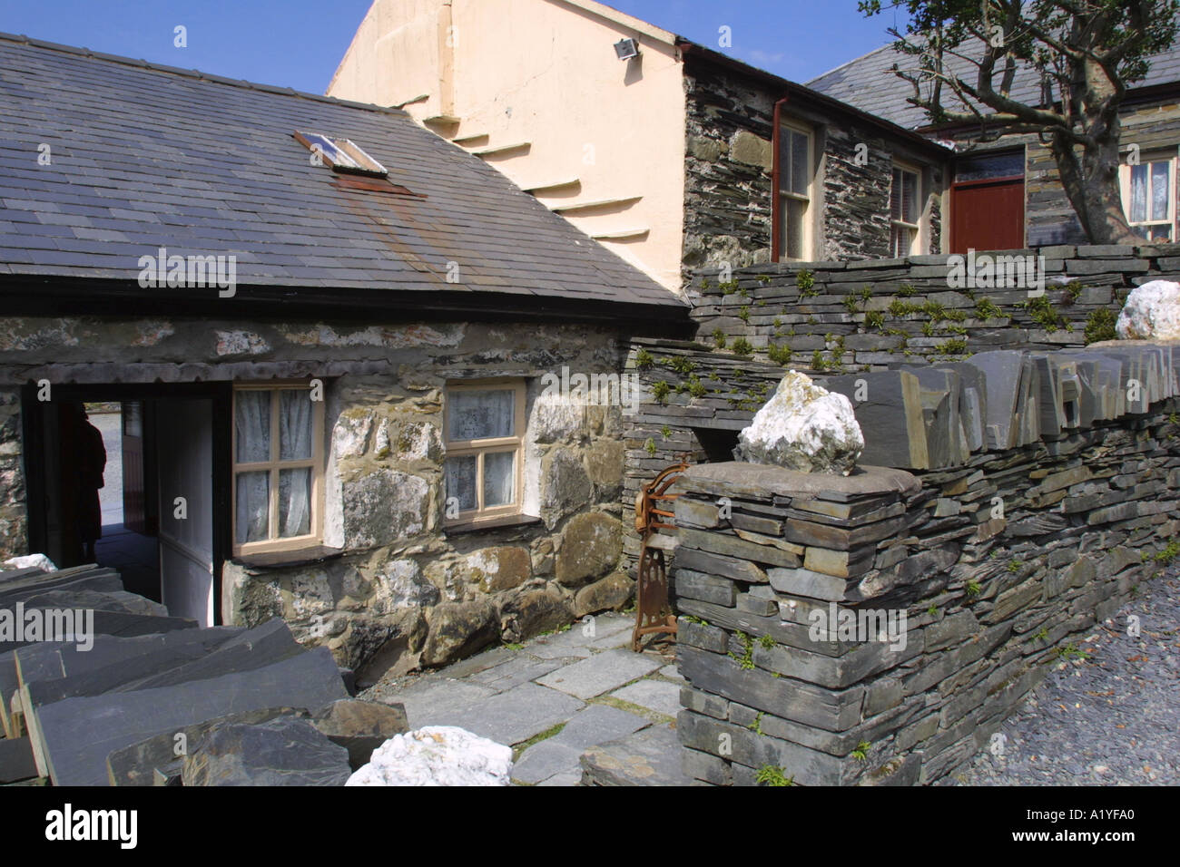 Llechwedd slate caverns hi-res stock photography and images - Alamy