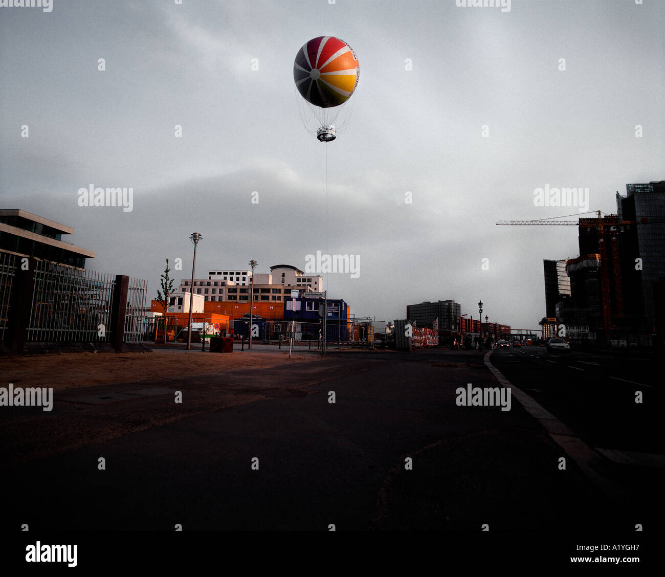 Building the new Berlin, Germany 2000 Stock Photo - Alamy