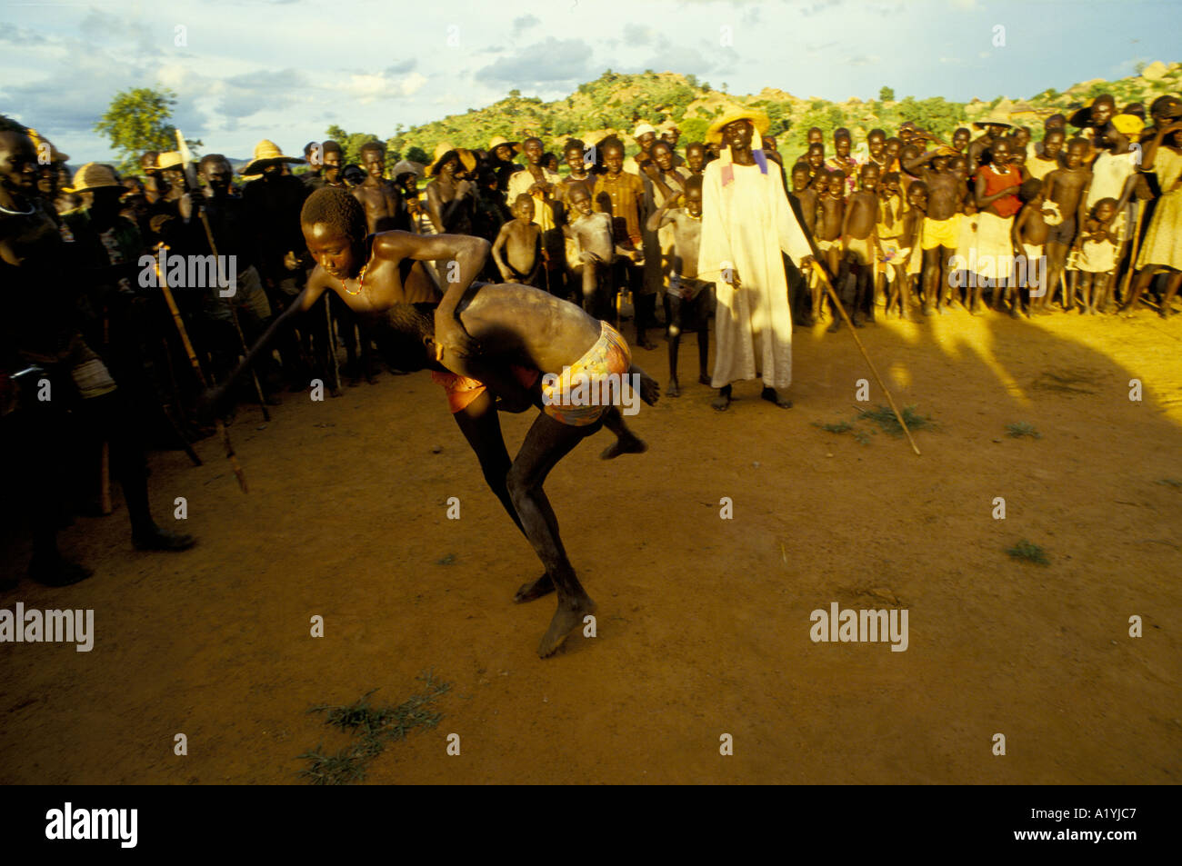 Nuba people hi-res stock photography and images - Alamy
