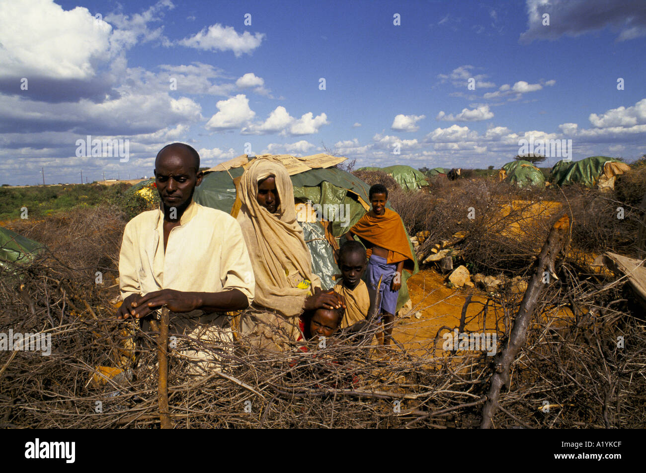Somalia family not displaced hi-res stock photography and images - Alamy