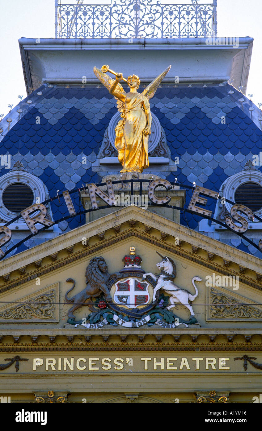 Princess Theatre Melbourne Victoria Australia vertical Stock Photo - Alamy