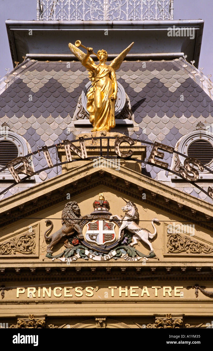 Princess Theatre Melbourne Victoria Australia vertical Stock Photo - Alamy