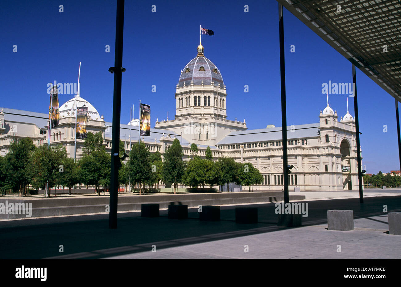 Royal Exhibition Buildings and Melbourne Museum, Australia Stock Photo ...