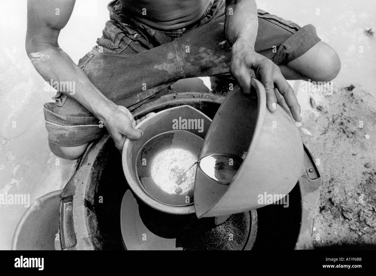 Mercury gold mining hi-res stock photography and images - Alamy